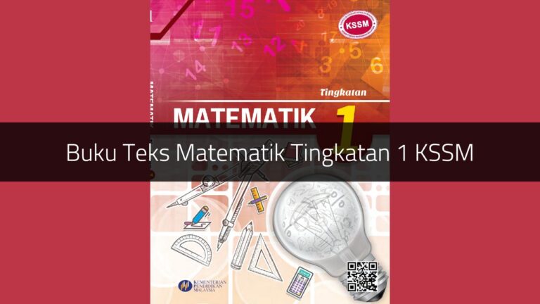 √ Buku Teks Matematik Tingkatan 1 KSSM (Download PDF)