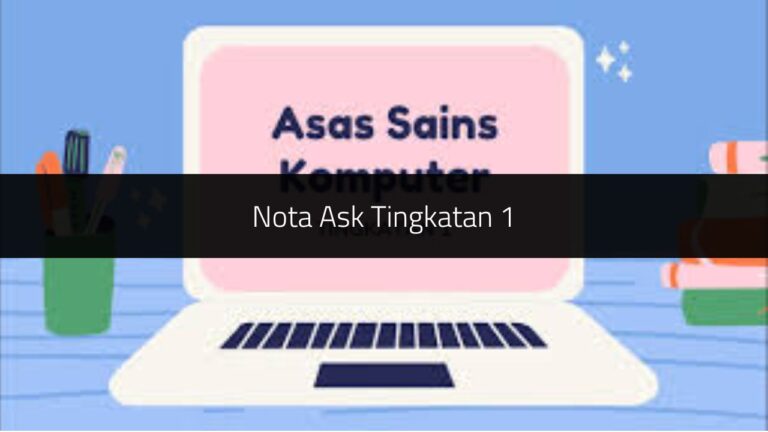 √ Nota Ask Tingkatan 1 Bab 1 Hingga Bab 4 (Download PDF)